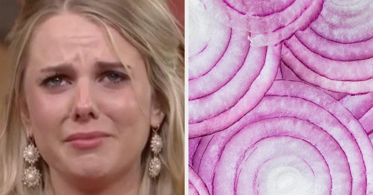 TikTok Hack To Not Cry When Cutting Onions