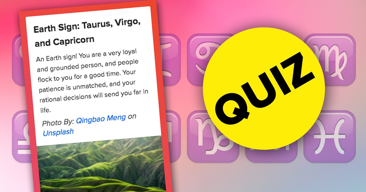 We Can Guess Your Star Sign With 89% Accuracy Based On The Color ...