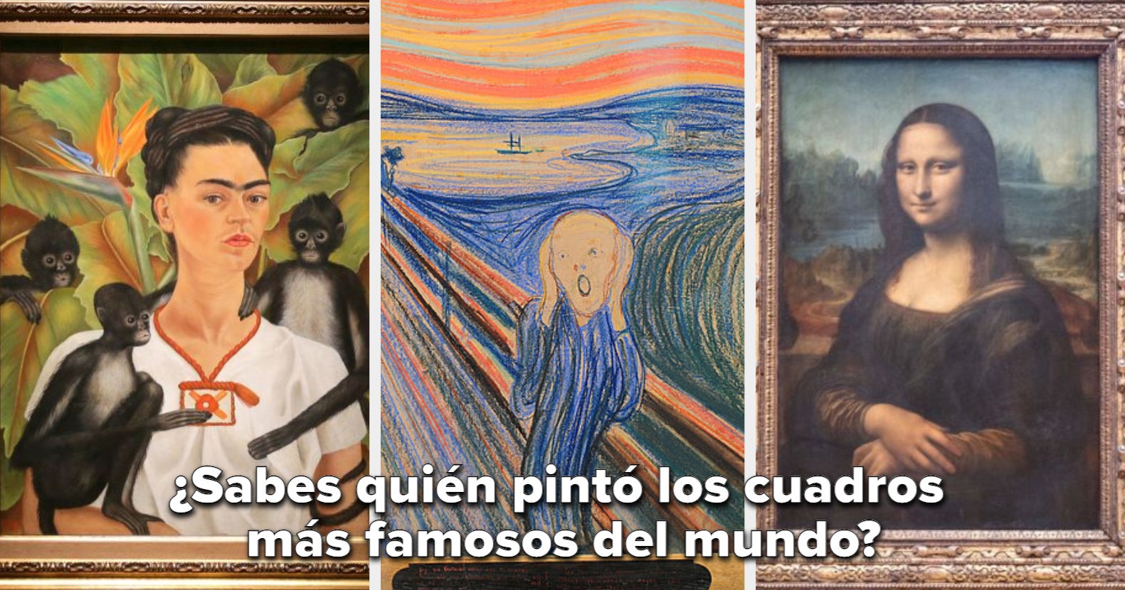El 54% de la gente sabe quién pintó los cuadros más famosos del mundo ...
