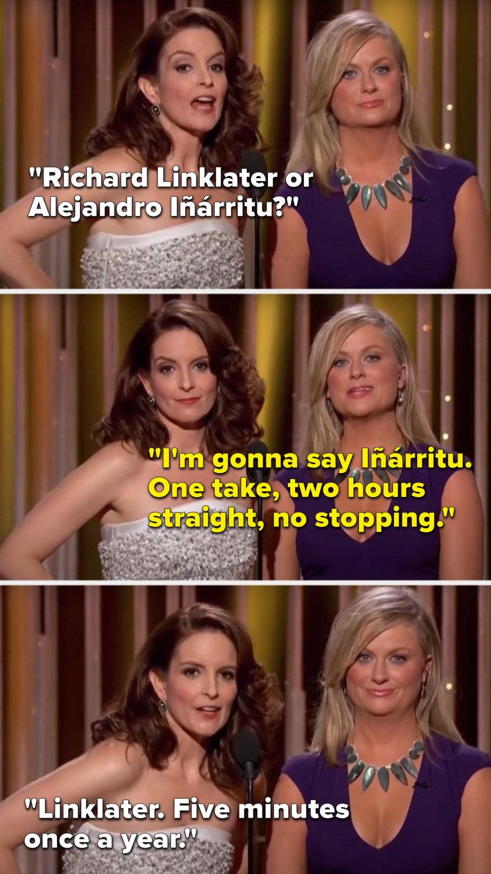 24 Great Tina Fey And Amy Poehler Golden Globes Jokes