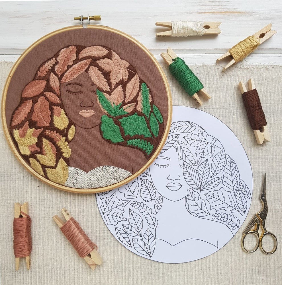 29 Embroidery Patterns That Might Make Passing The Time A Stitch Easier
