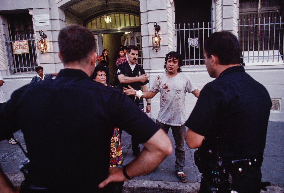 Photos Of Los Angeles Police Rampart Division 1994