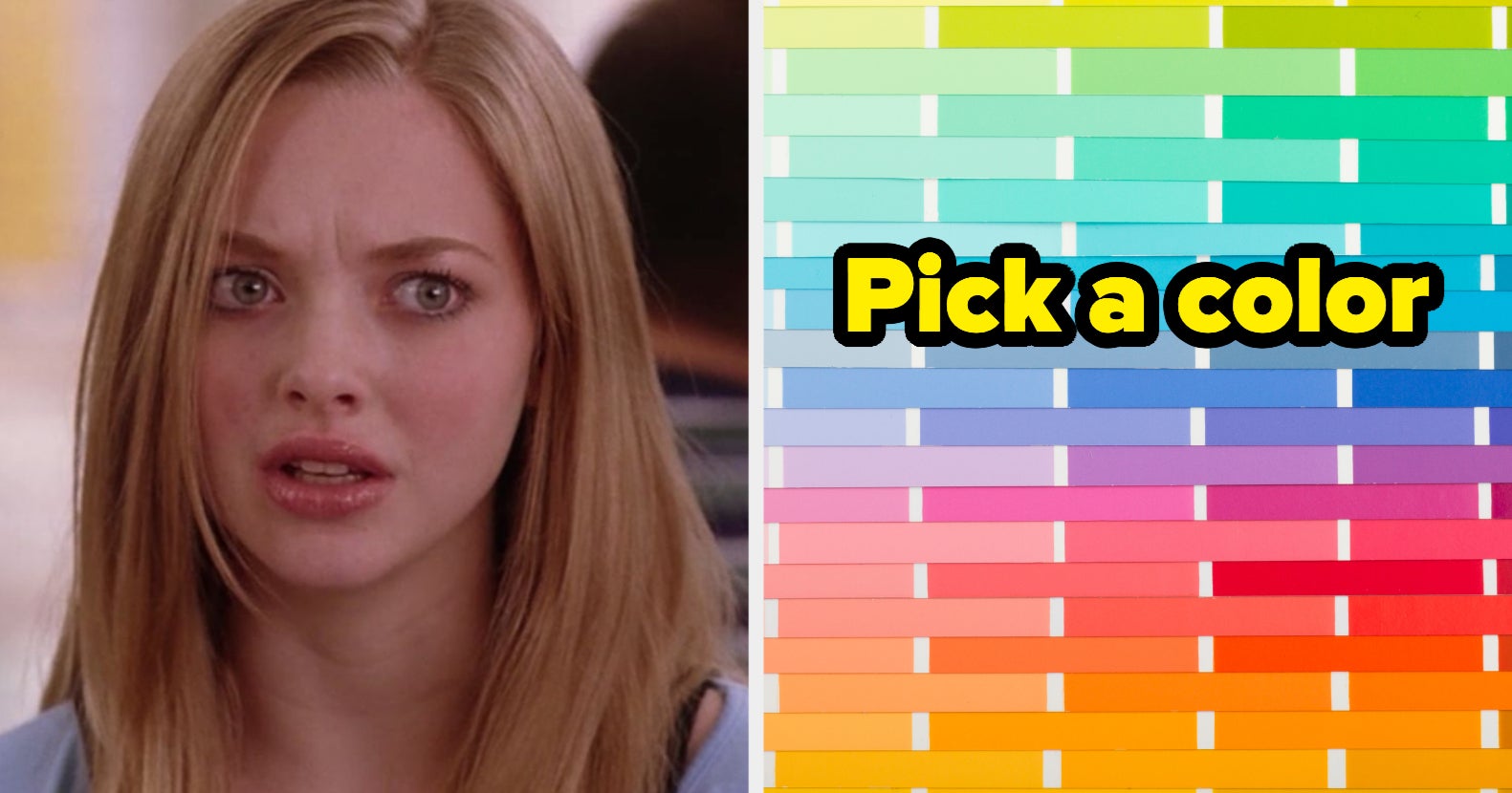 Pick Favorite Colors For A Compliment