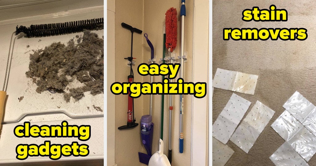 43 Cheap And Easy Cleaning Products For Your Entire Home