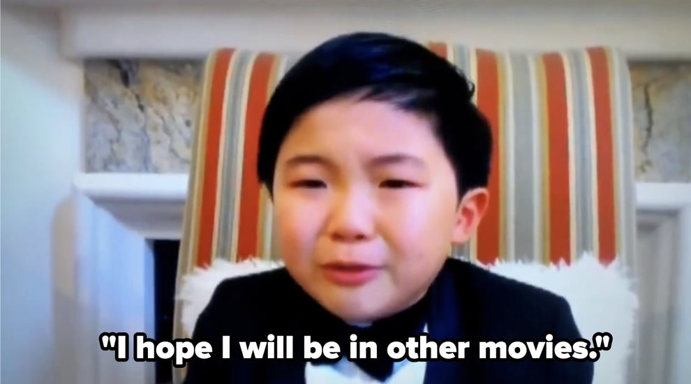 Alan Kim Minari Critics Choice Awards Acceptance Speech