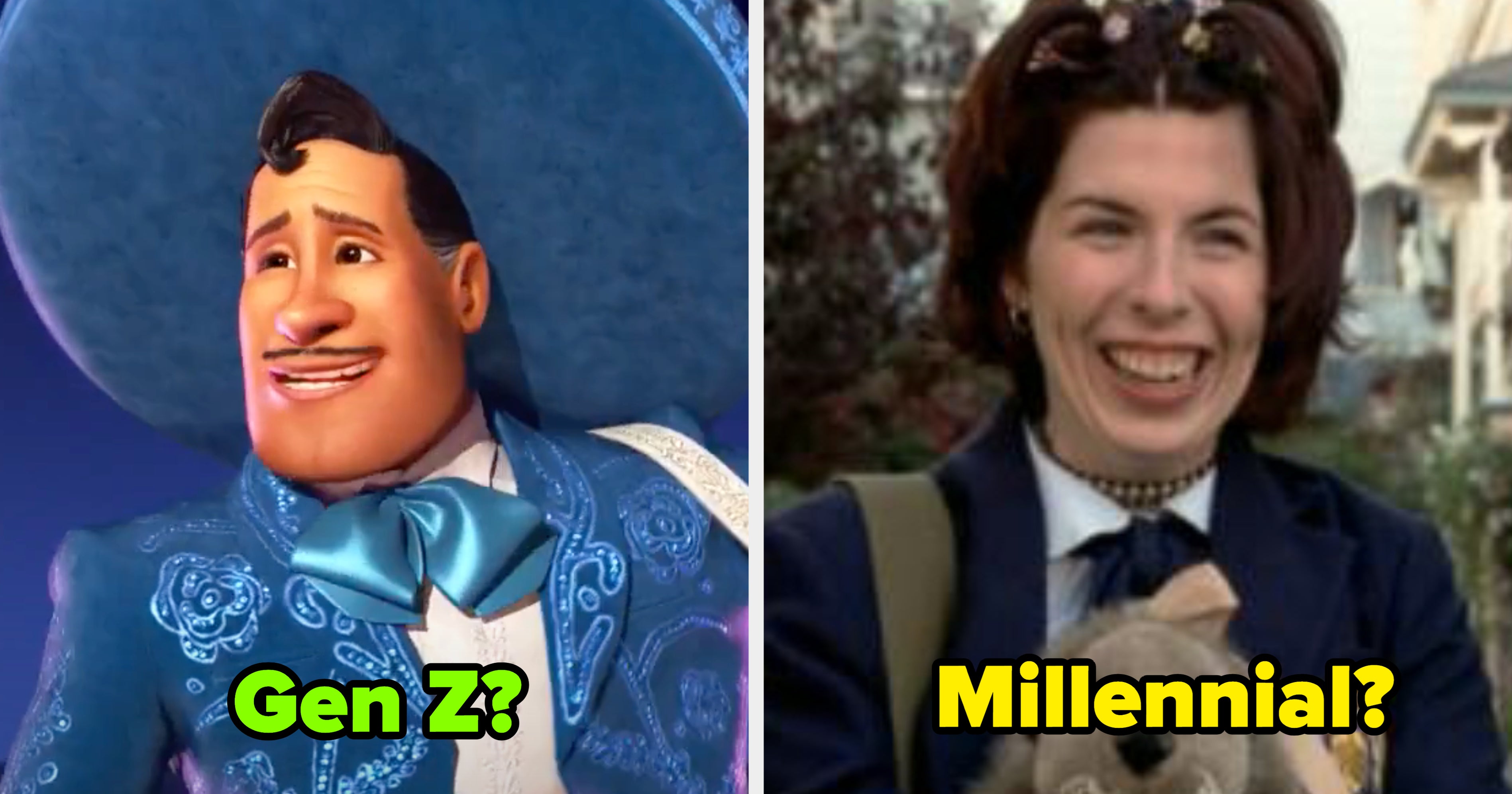 Disney Characters Millennial Gen Z Quiz