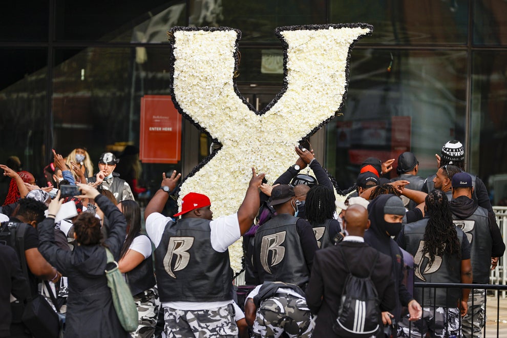 DMX's Coffin Carried On A Monster Truck To Brooklyn Memorial