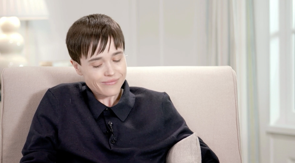 Elliot Page Tells Oprah Happiest Moment Since Transition