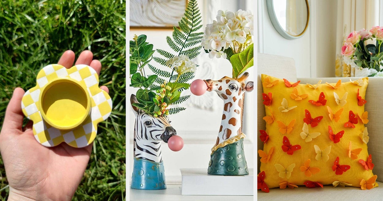 27 Unique Home Decor Items On Etsy That Scream Spring