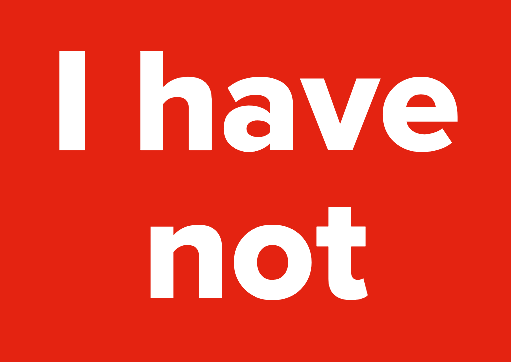 Love And Dating "Never Have Have I Ever" Game