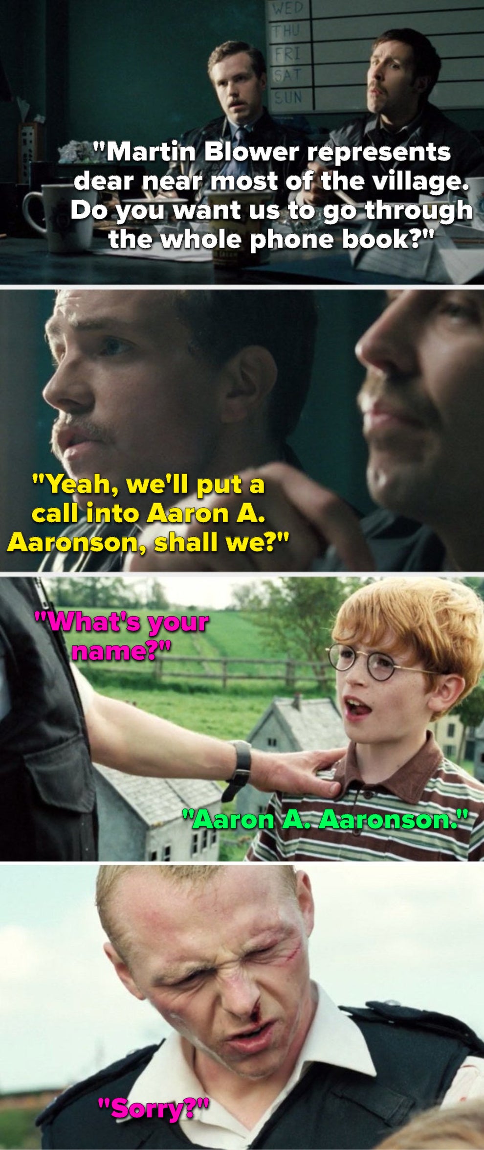 23 Amazing Jokes From Hot Fuzz