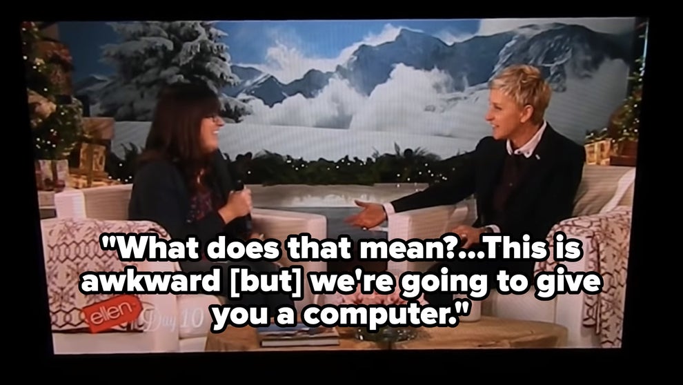 Awkward Moments On Ellen