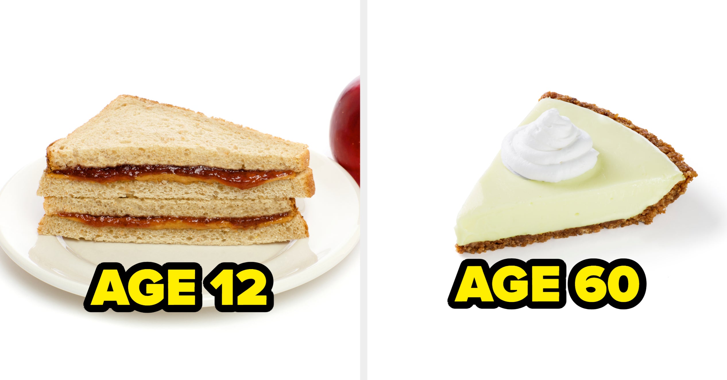 I Can Guess Your Age By The Foods You Choose