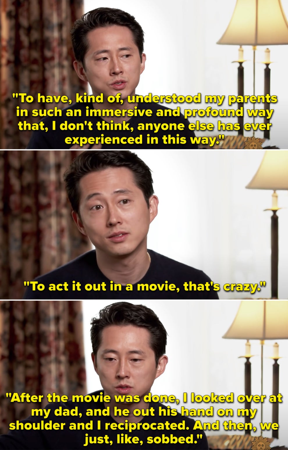 21 Steven Yeun Behind The Scenes Moments