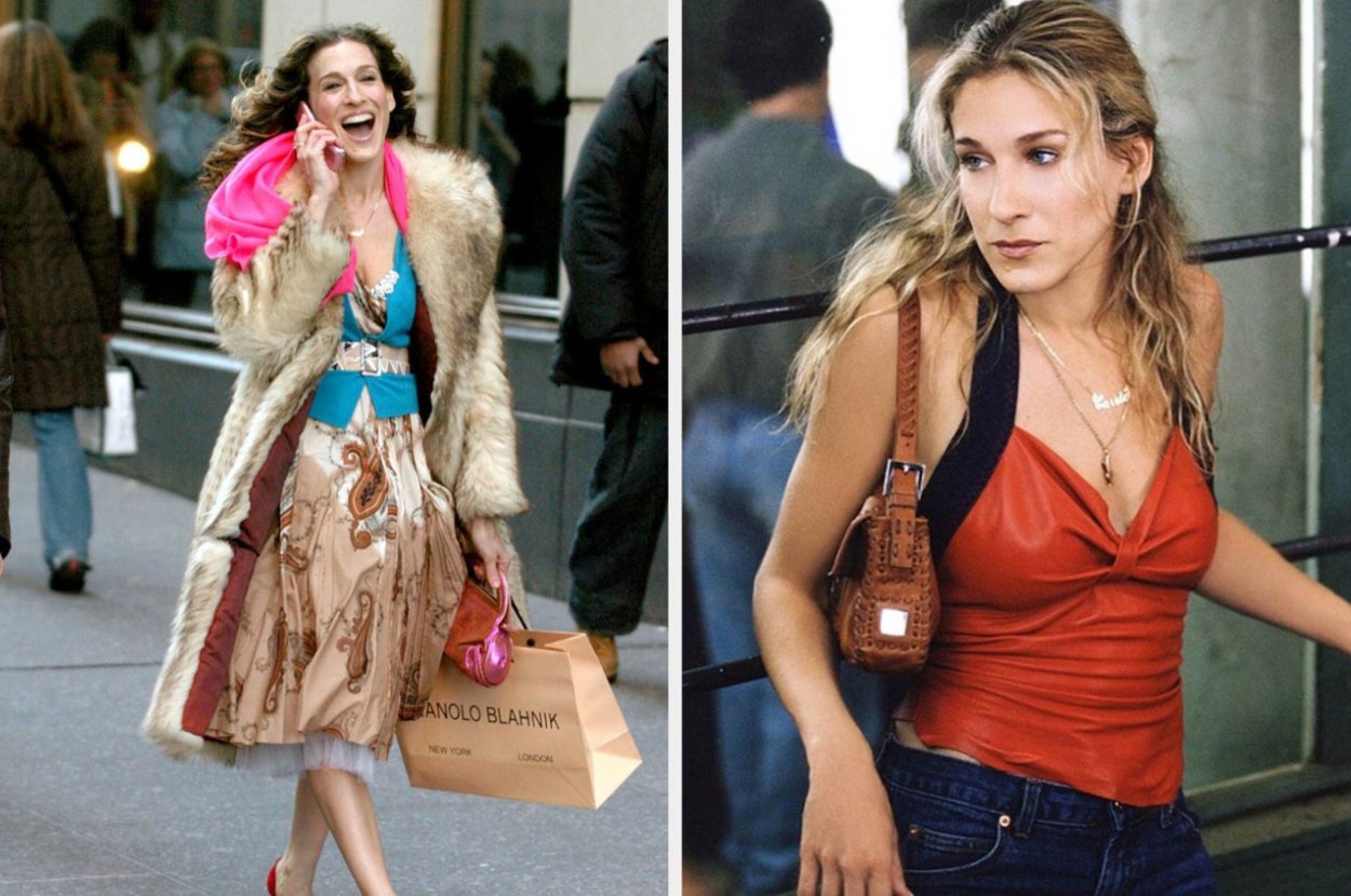 carrie bradshaw fashion moments