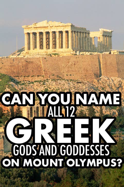Greek Gods And Goddesses Quiz