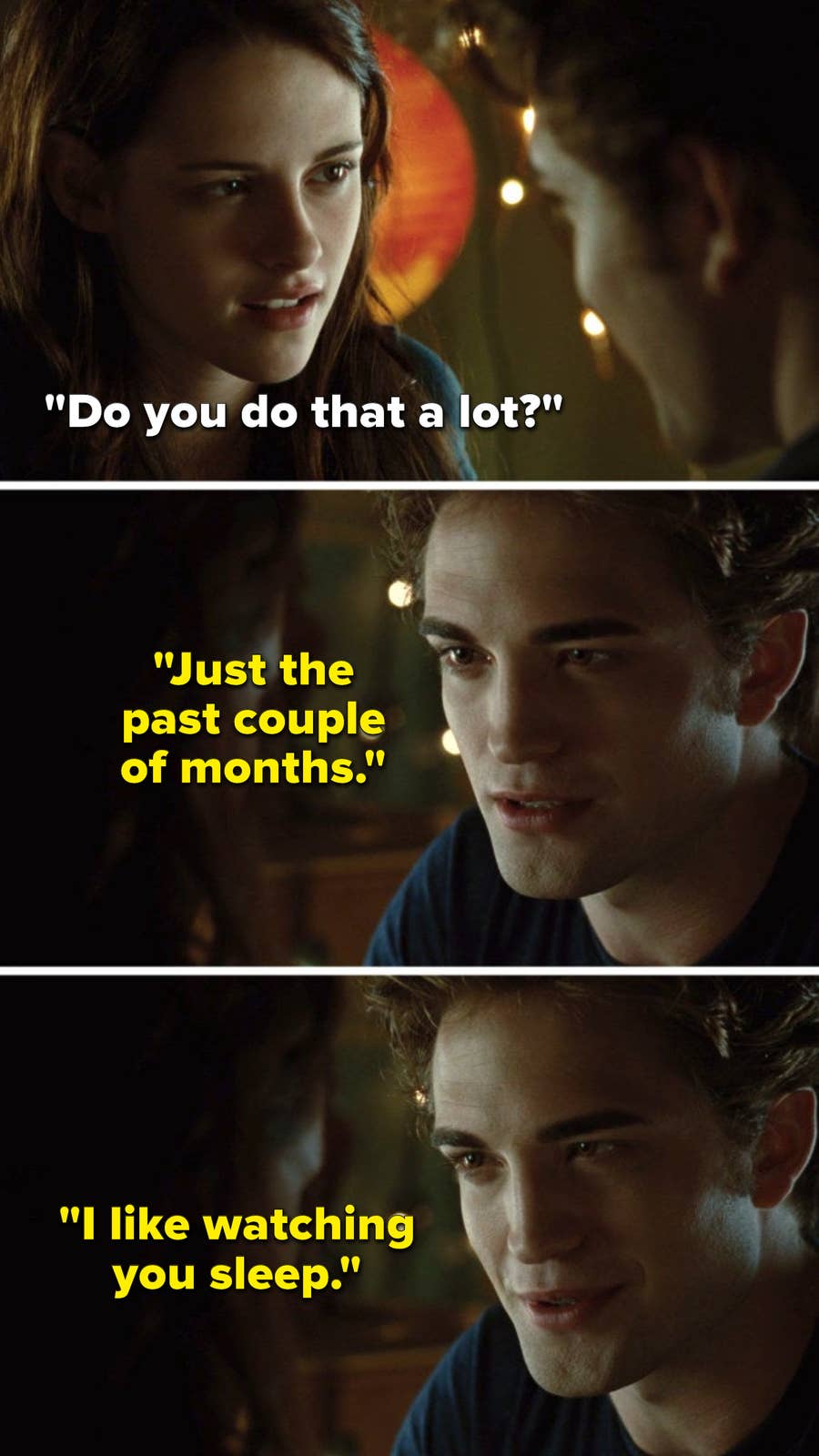 does edward cullen sleep