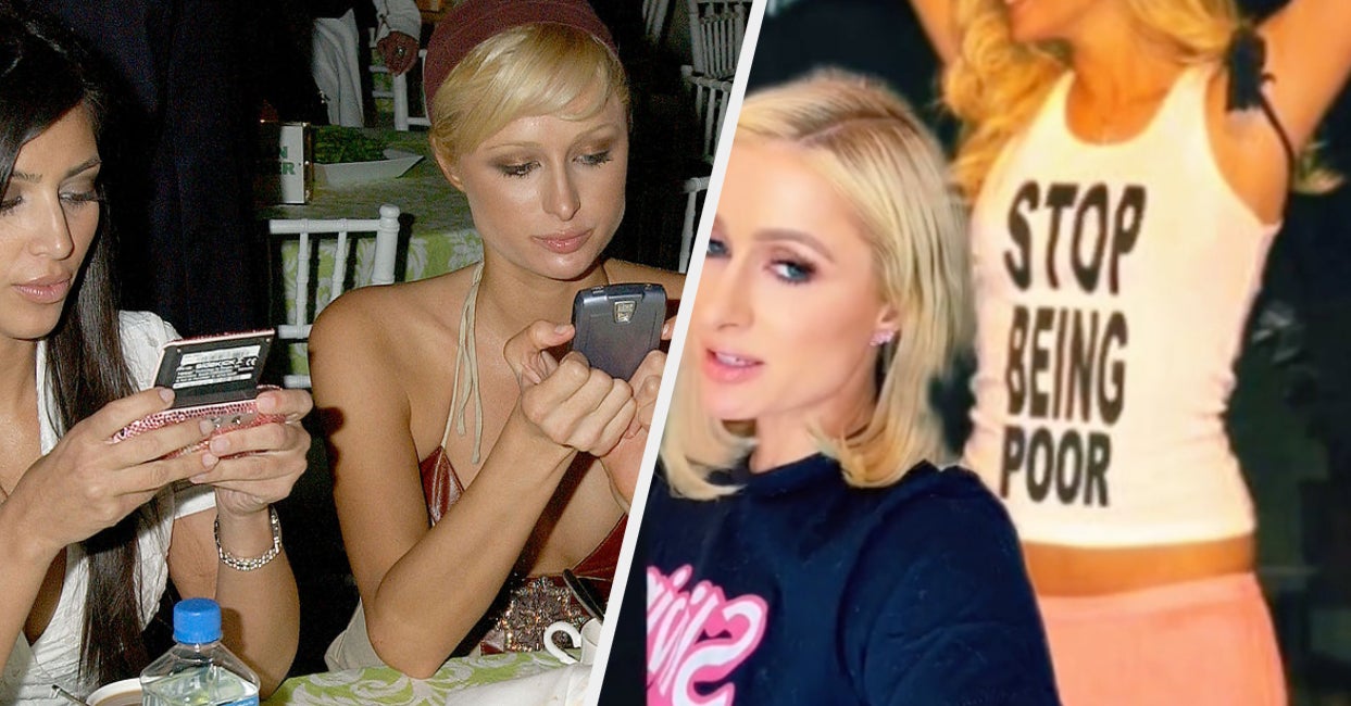 Paris Hilton Says Stop Being Poor Shirt Is Photoshopped
