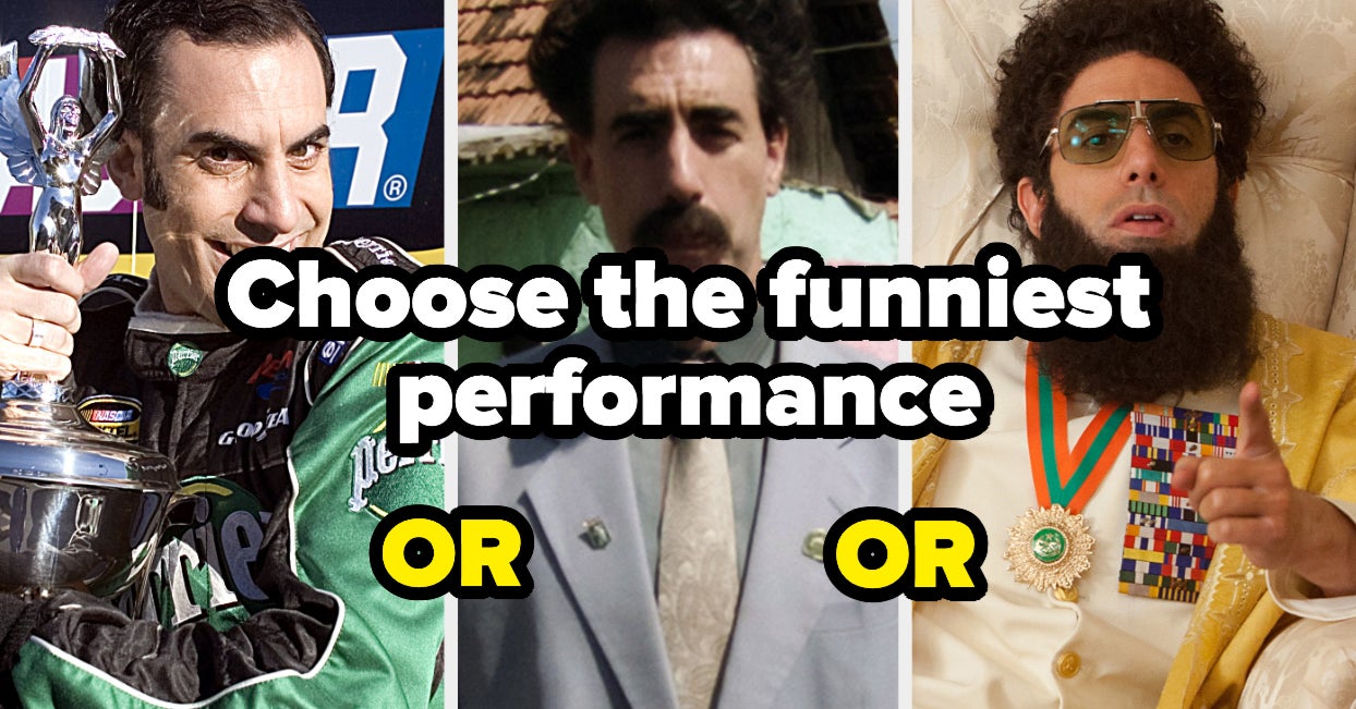 Choose These Comedic Actors' Funniest Roles