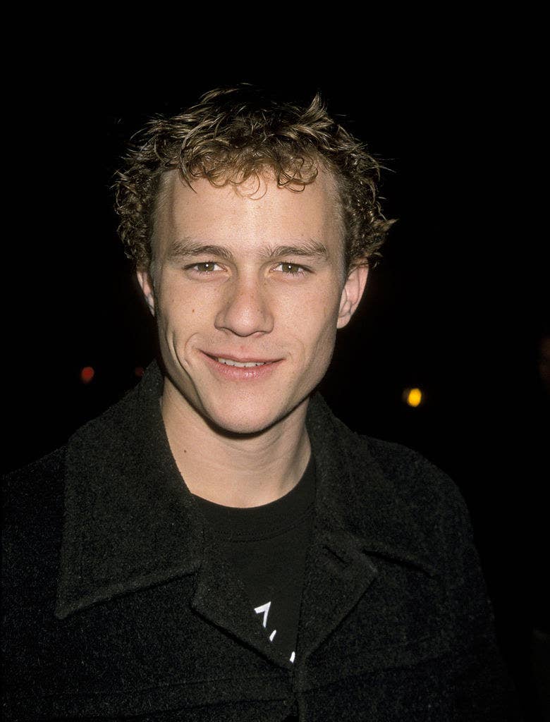 heath ledger face shape
