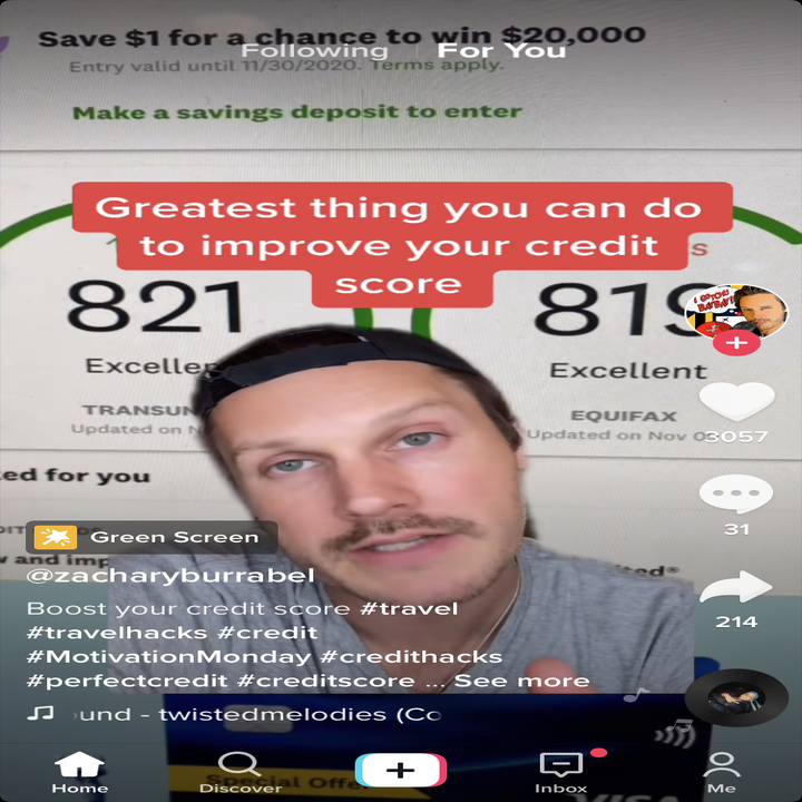 13 TikToks About Credit Scores That You Need To See