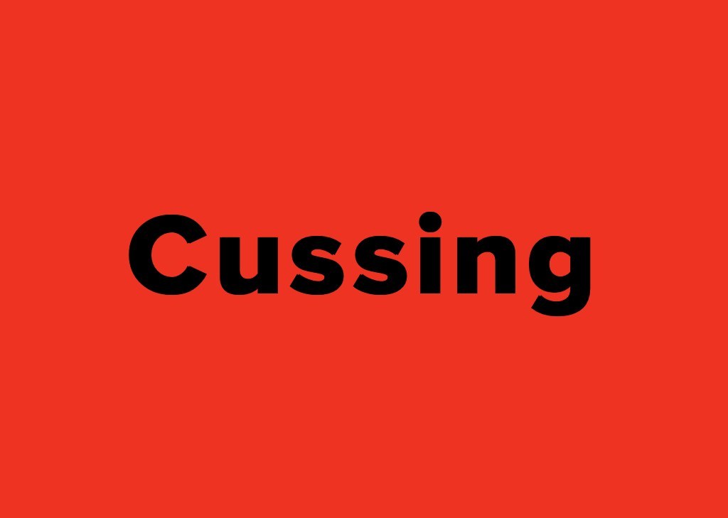 Cursing Poll: Do You Cuss The Same As Everyone Else?