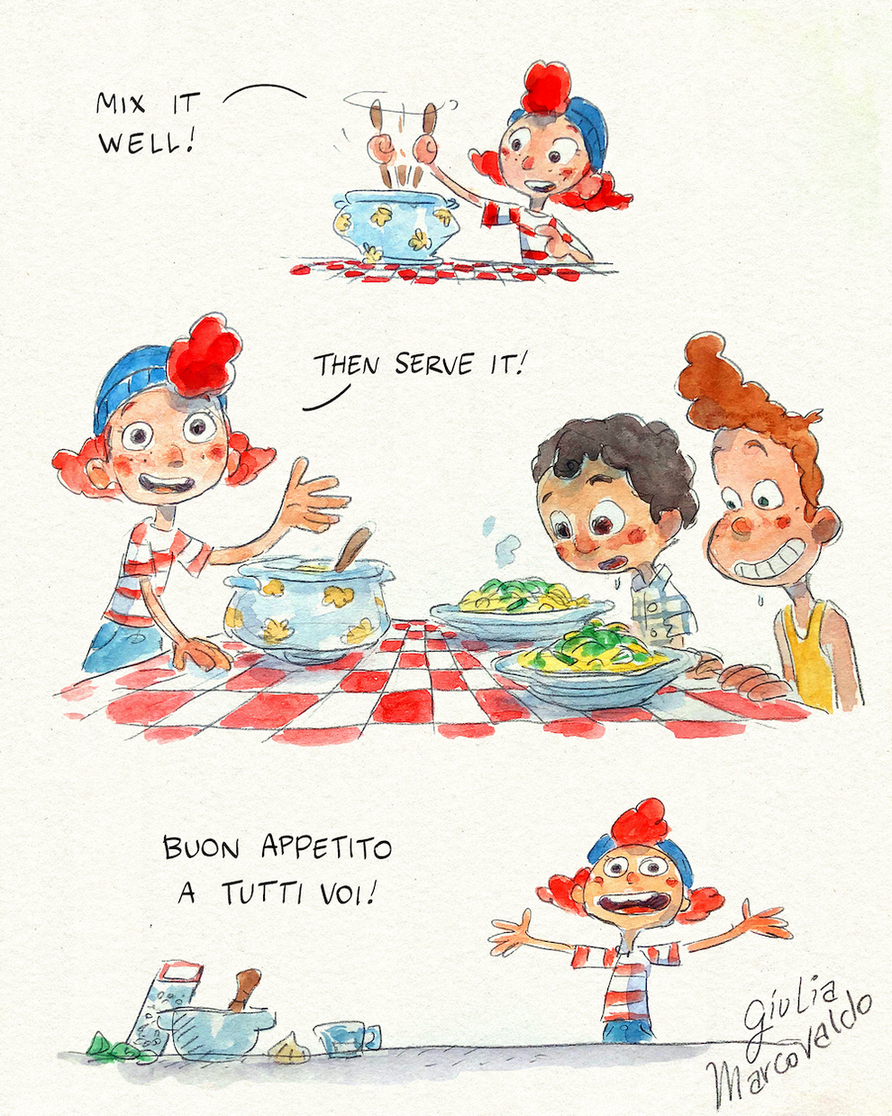I Made The Pasta From Disney's "Luca" In Real Life — Here's The Recipe