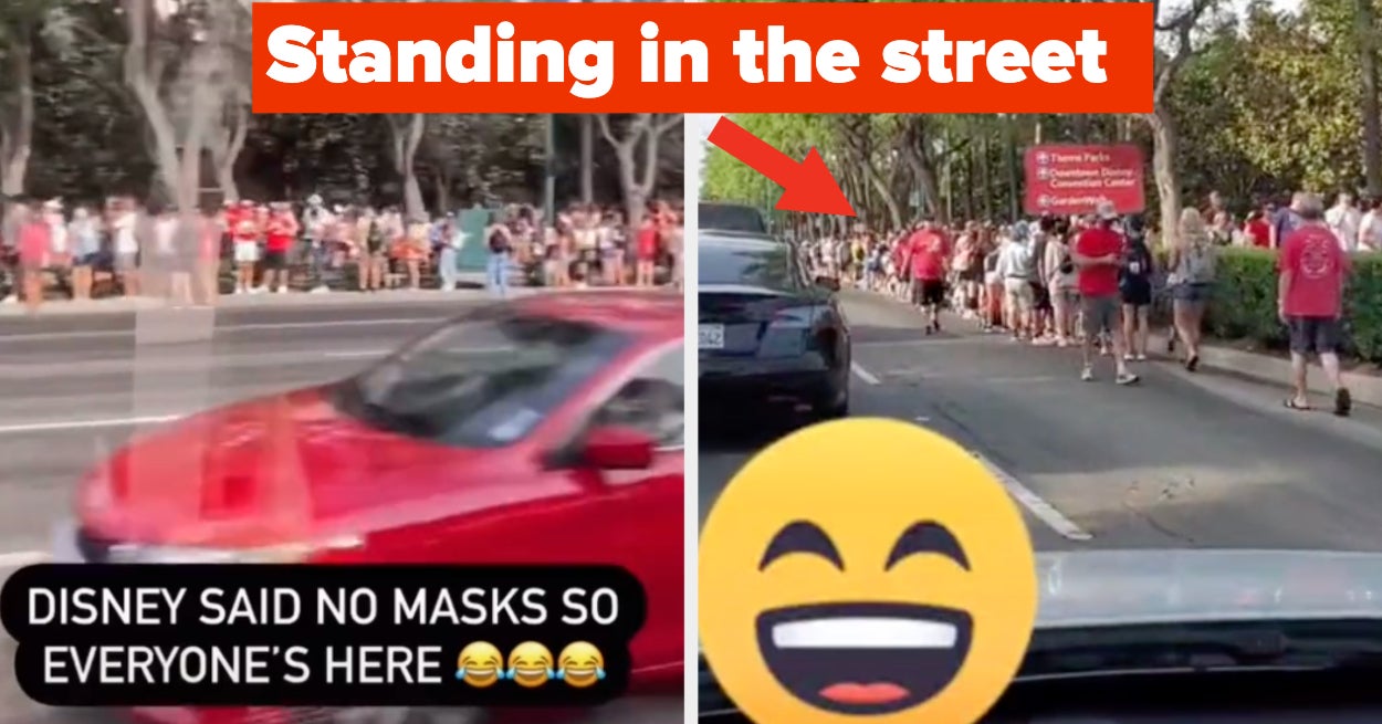 Disneyland Lines Were Long After Fully Reopening June 15