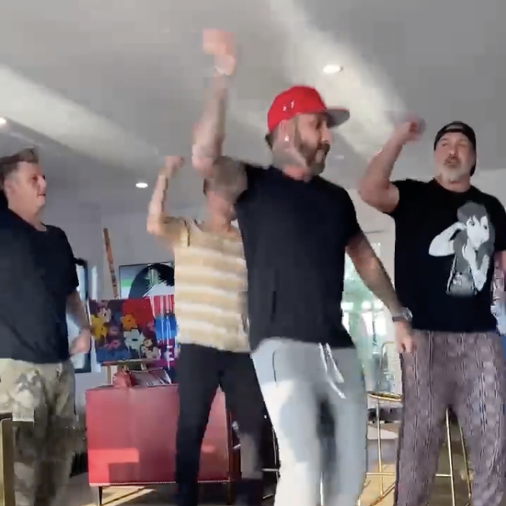Lance Bass Teaching BSB The Bye Bye Bye Choreography