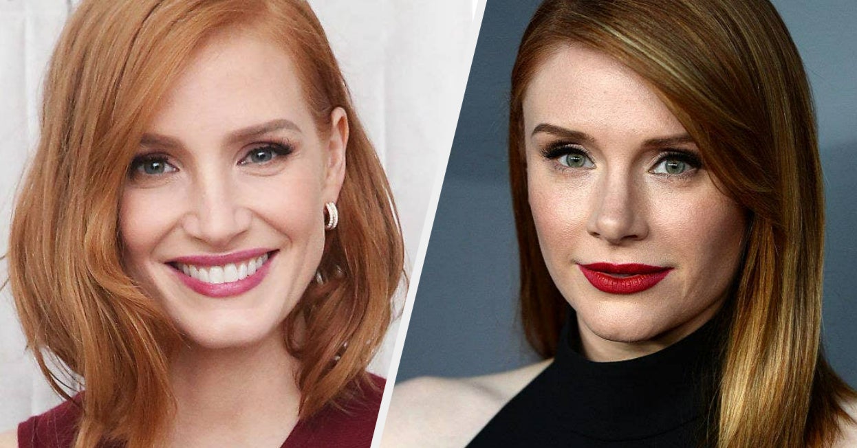 Jessica Chastain On Comparison With Bryce Dallas Howard