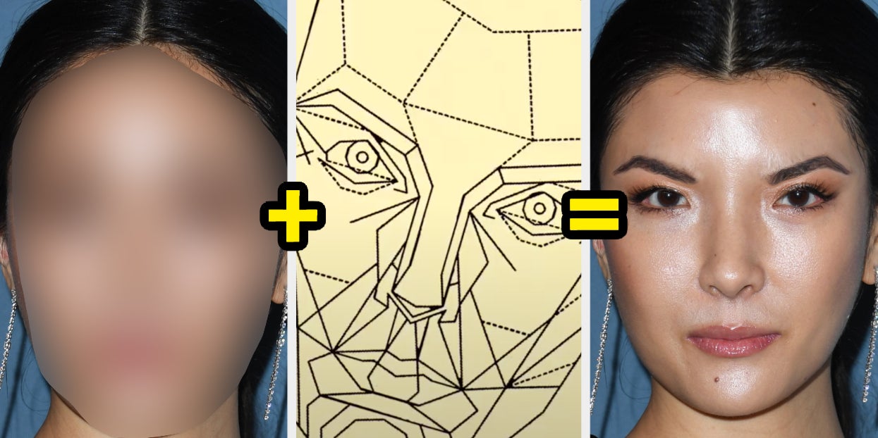 distorted celebrity faces