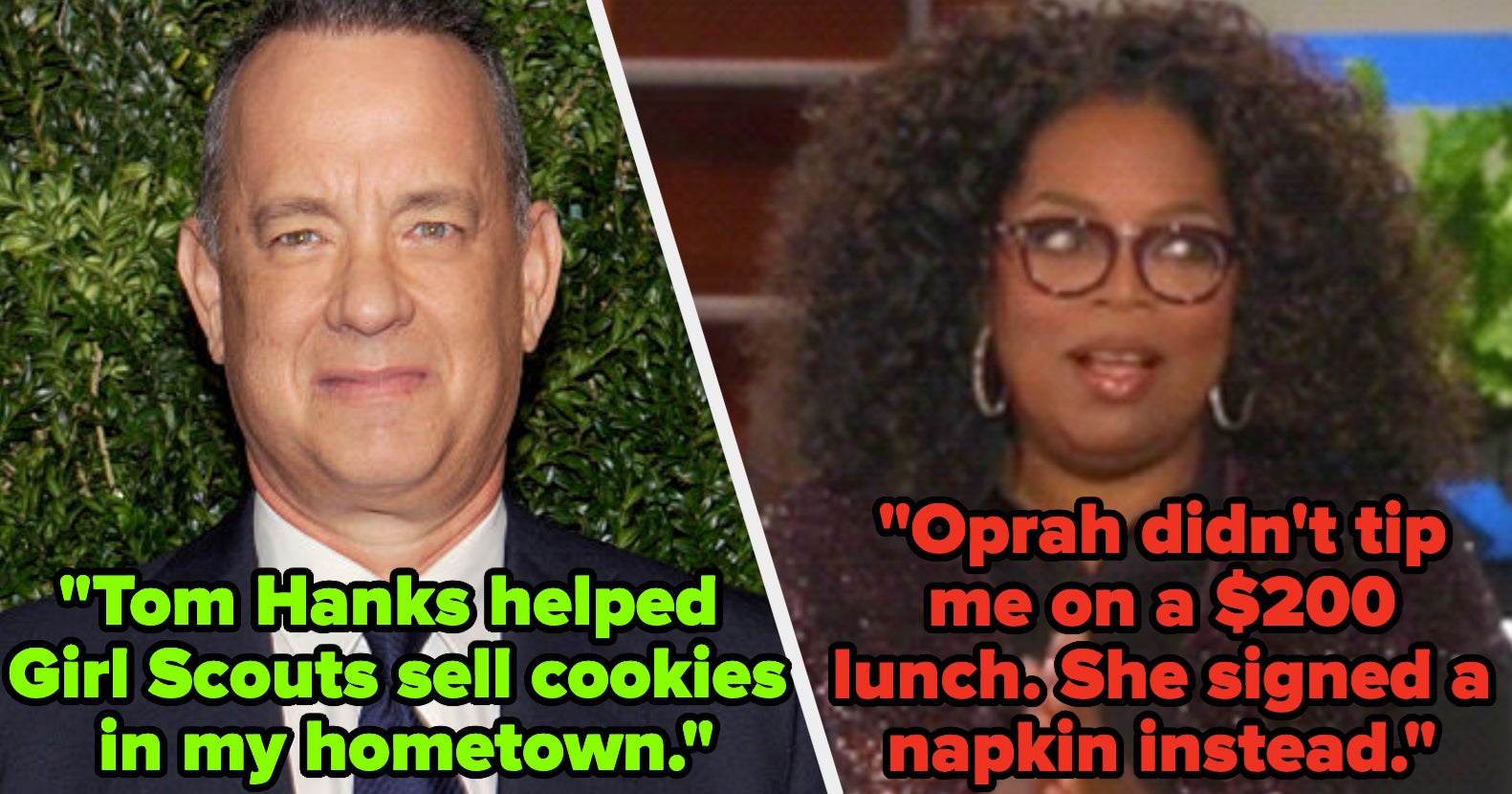 31 Celebrity Encounter Stories