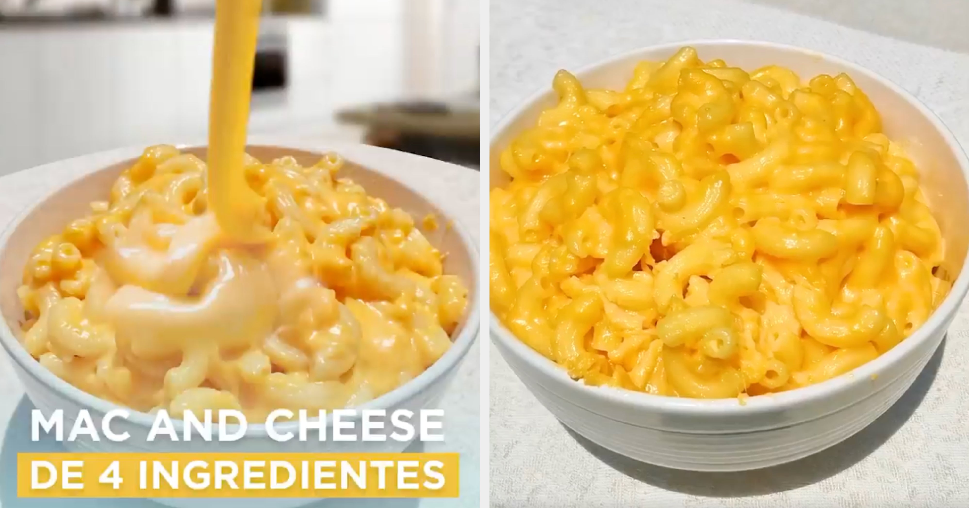 Receta de mac n' cheese de-li-cio-so
