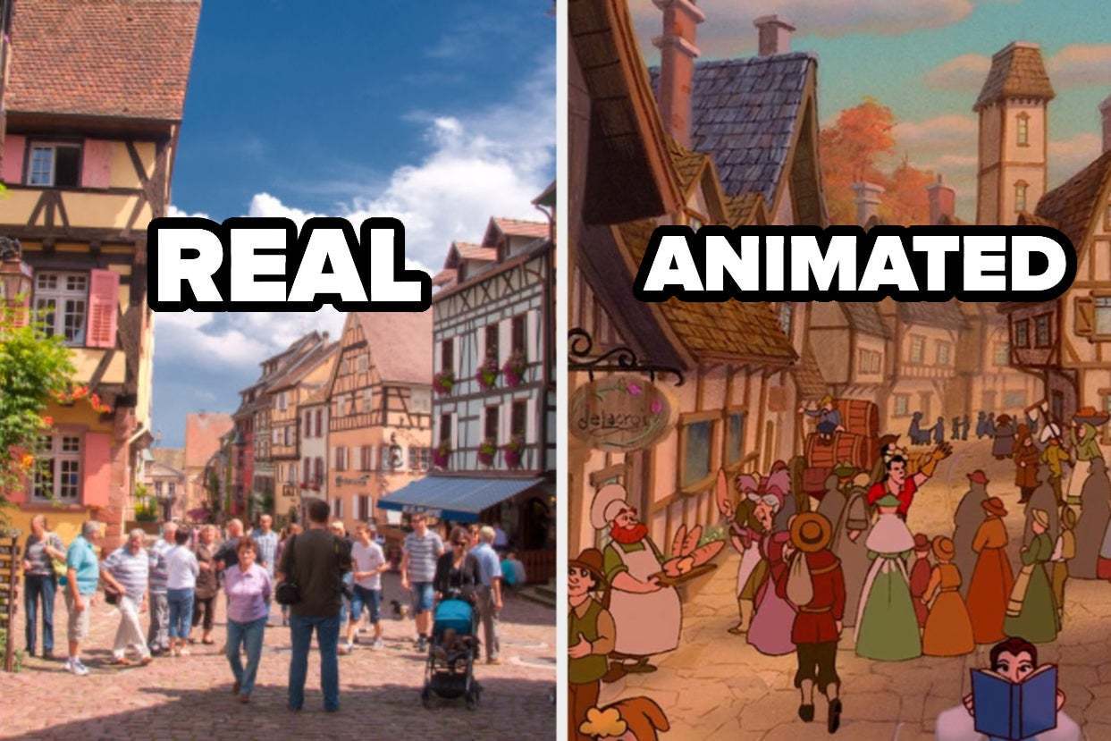 Disney Cartoons In Real Life