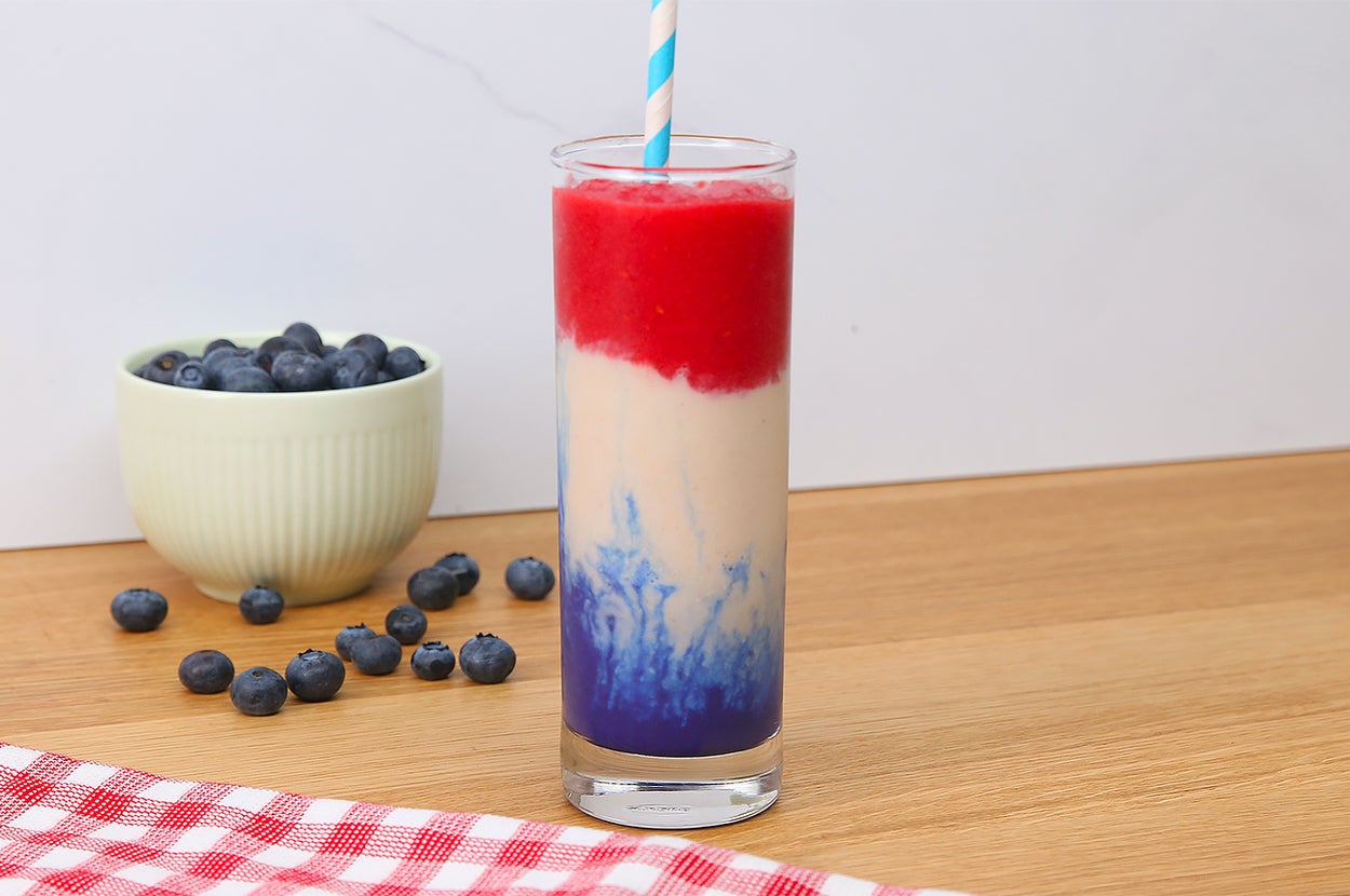 Recipe: Tri-Colour Smoothie