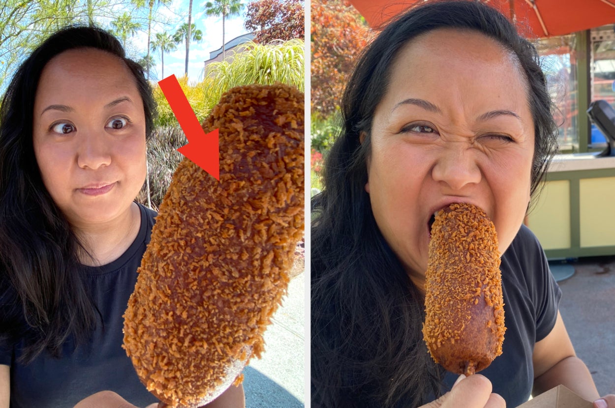 huge corn dog
