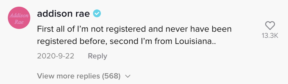 Addison Rae Stayed Silent On Trump Supporting Allegations When Asked By ...