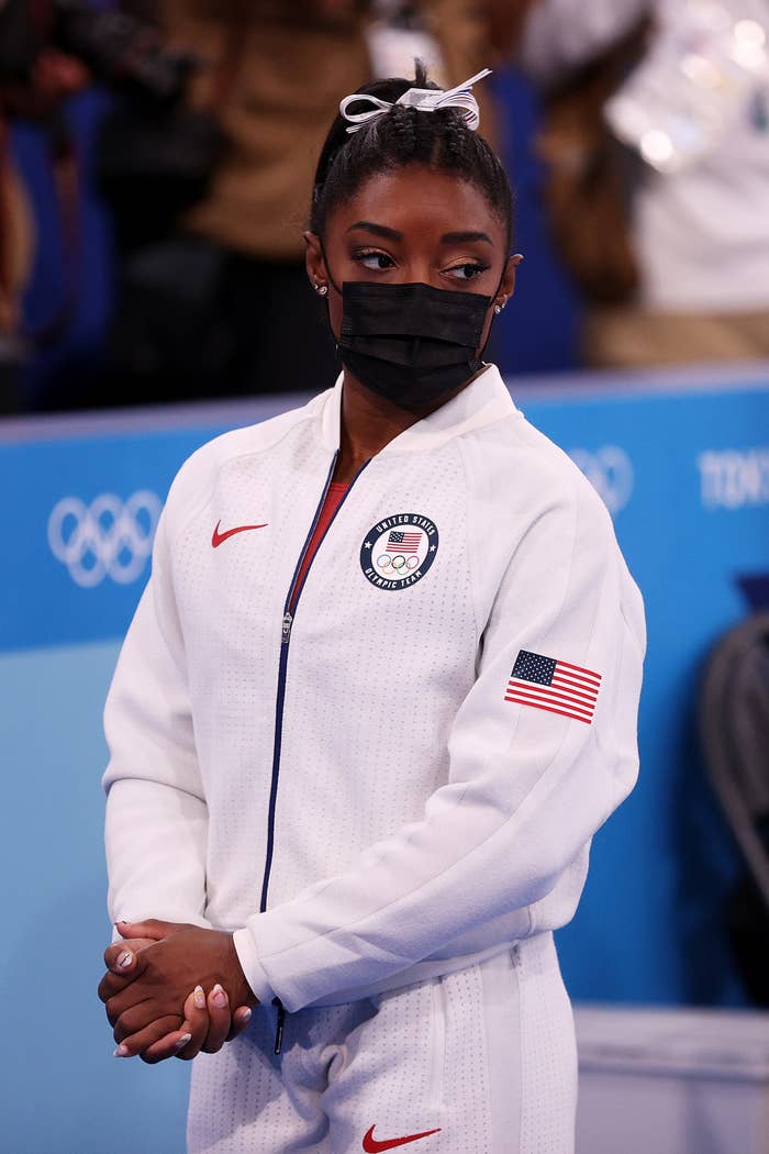 Celebs React To Simone Biles Leaving The Olympics