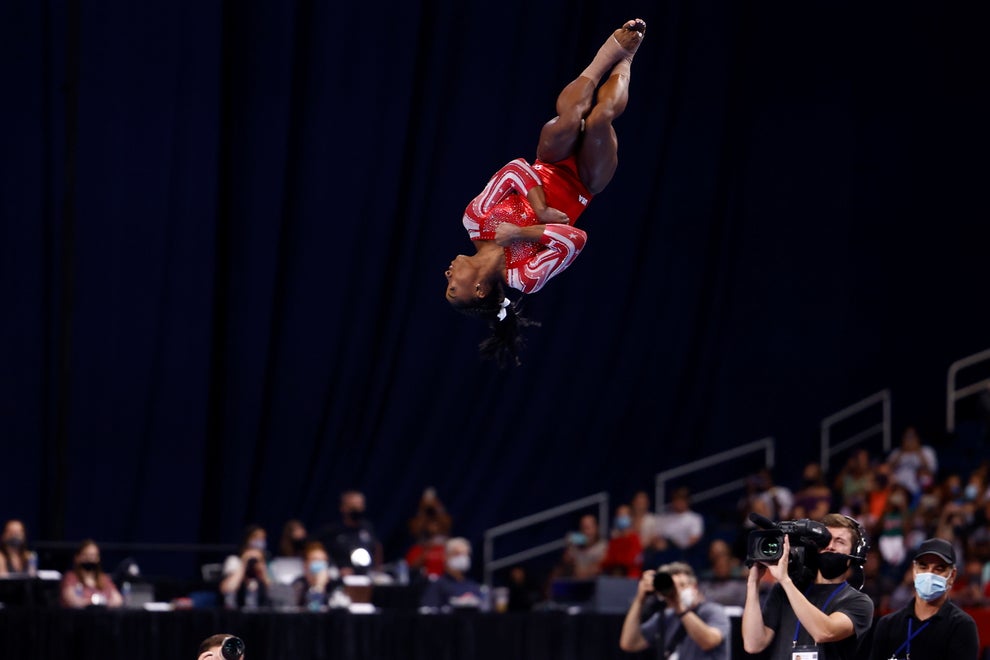 These Simone Biles Pictures Exist To Remind You Why She's The GOAT