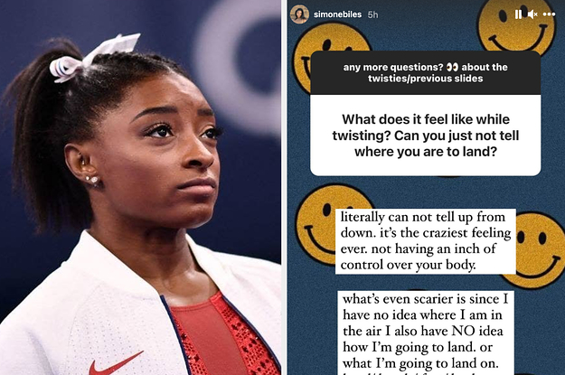 Simone Biles Explained Exactly What Happened During Her "Petrifying ...