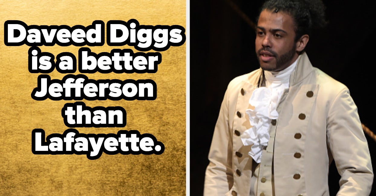 Do You Agree With My "Hamilton" Opinions?