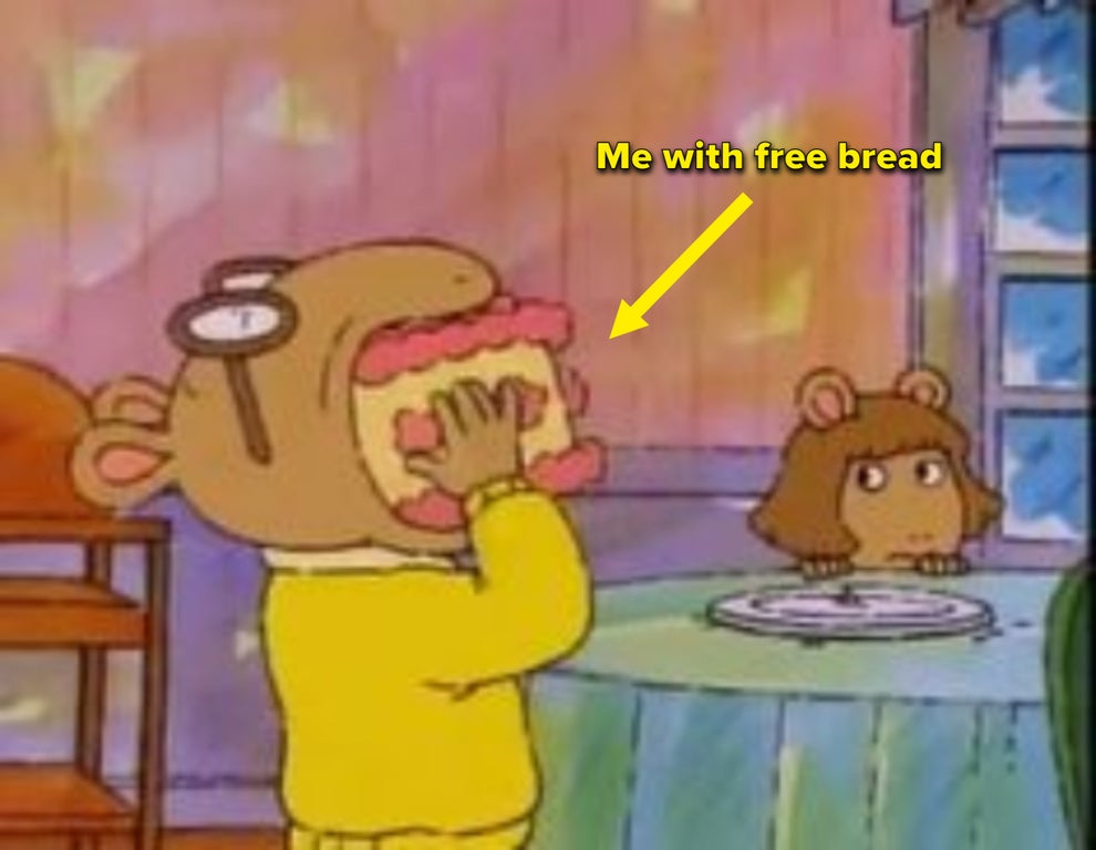 Twitter Sparked A Free Bread At Restaurants Debate