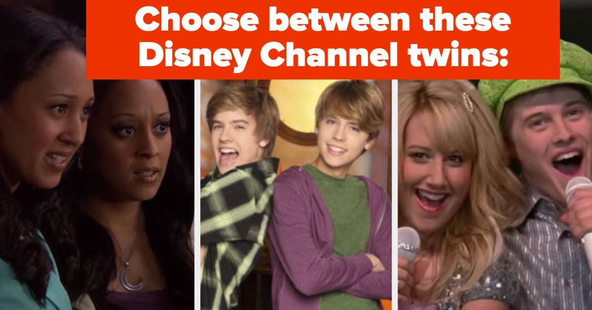 Can You Choose Between These Disney Channel Twins?