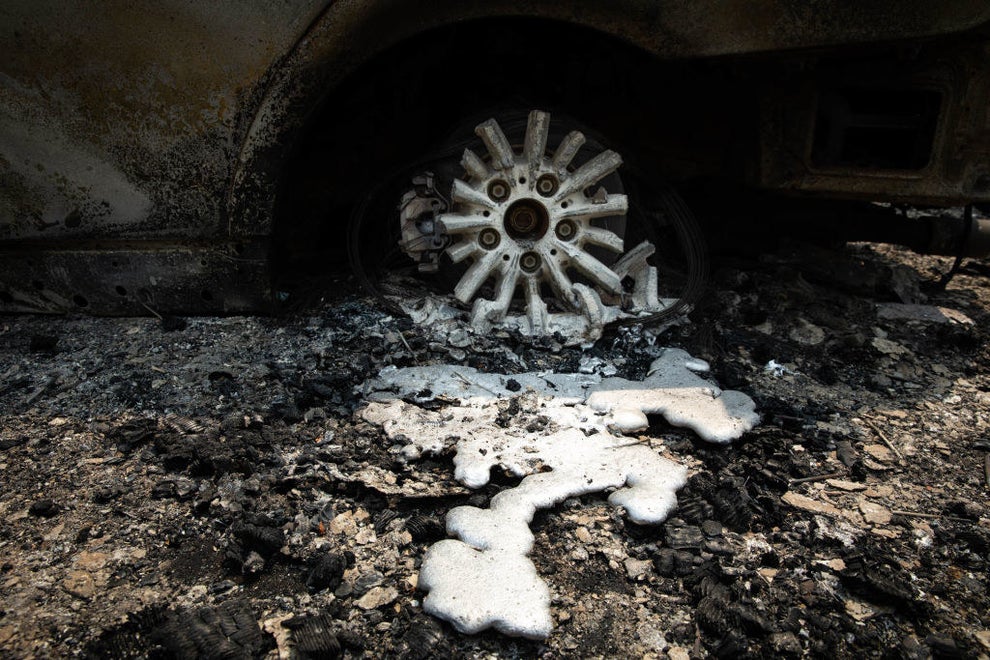 36 Pictures Of Melted Things From The Dixie Fire