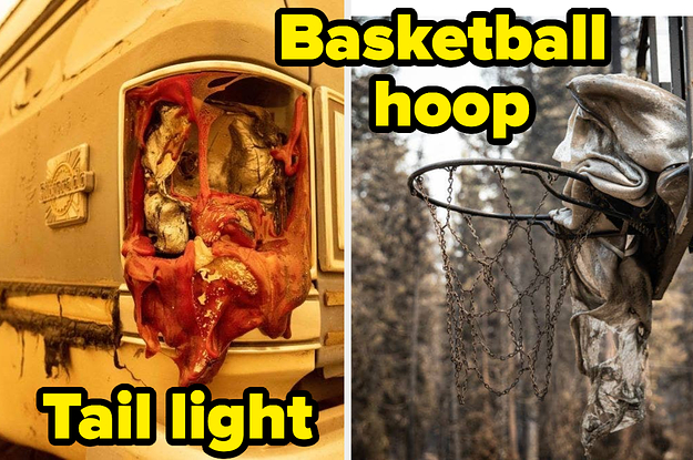 36 Surreal Photos Of Melted Stuff From The Dixie Fire That Has Been ...
