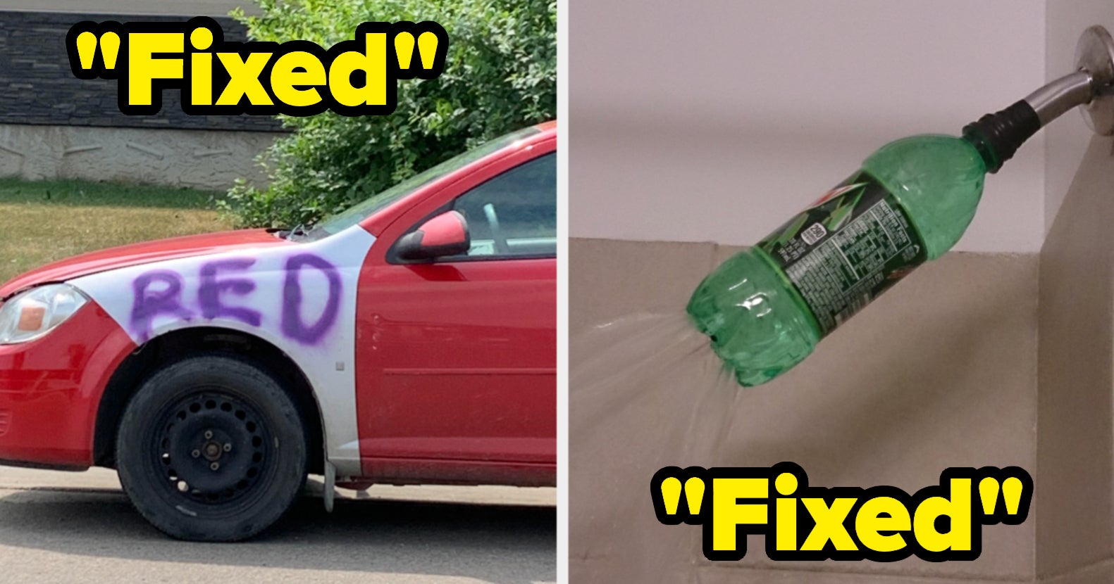 27 Things That Got "Fixed" In Hilarious Ways