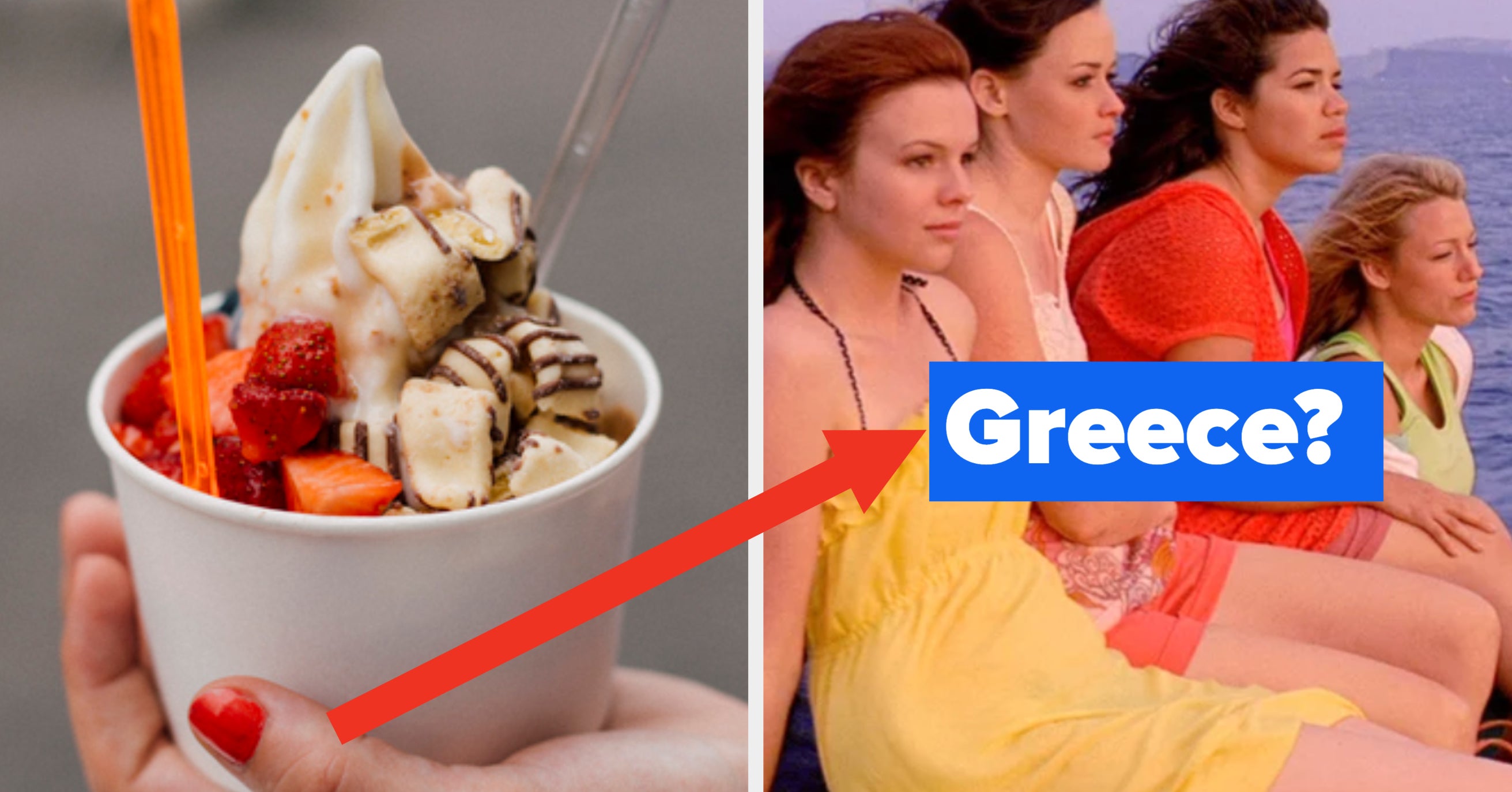 Make A Cup Of Froyo To Reveal Your Next Vacation Spot