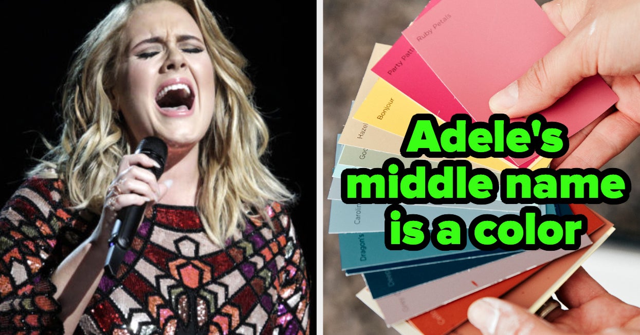 Celebrity Middle Names Trivia Quiz