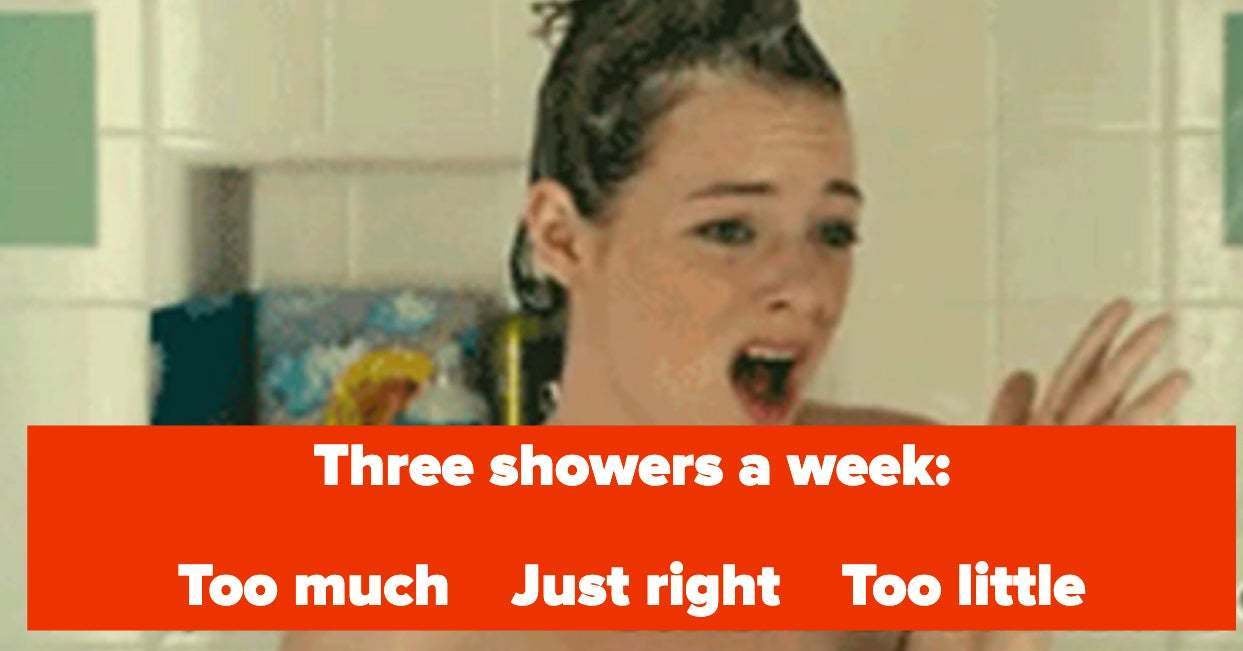 How Many Showers Should You Take
