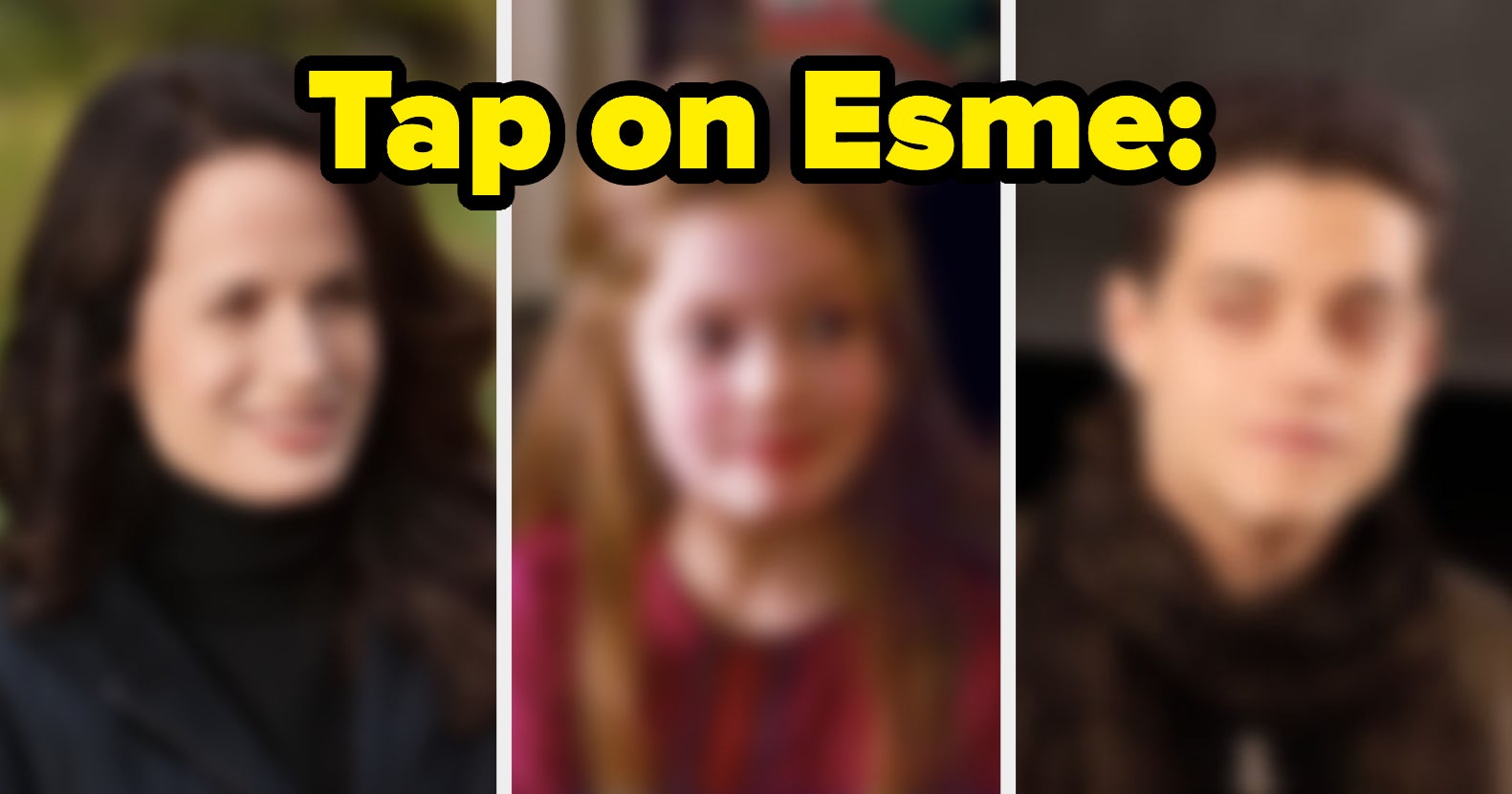 Identify These Blurry Twilight Characters